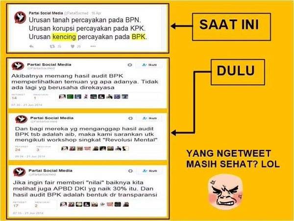 Partai Socmed Plintat Plintut Membela yang Bayar. Potret Kebenaran yang ...